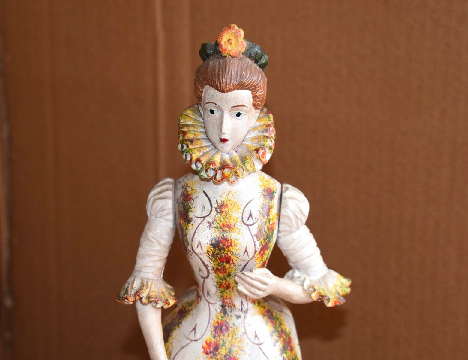 Vintage Lady Queen Doll Wood Statue Figurine Victorian Baroque - Etsy