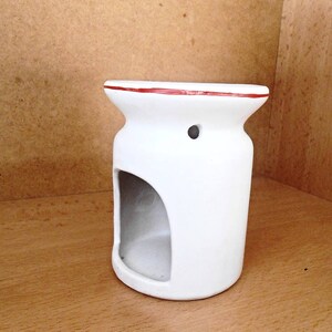Essential Oil Diffuser Ceramic Oil Burner Hot White Porcelain Room ...