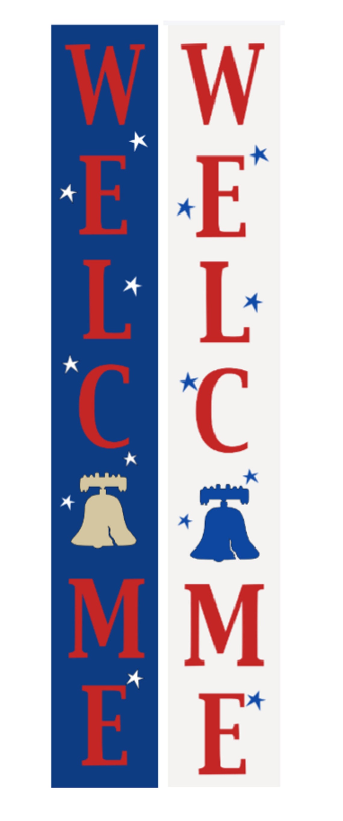 WELCOME STENCIL . Sets for 4 Foot Signs. Reusable. Porch - Etsy