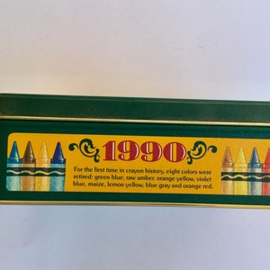 Crayola Collector's Colors Tin - Etsy