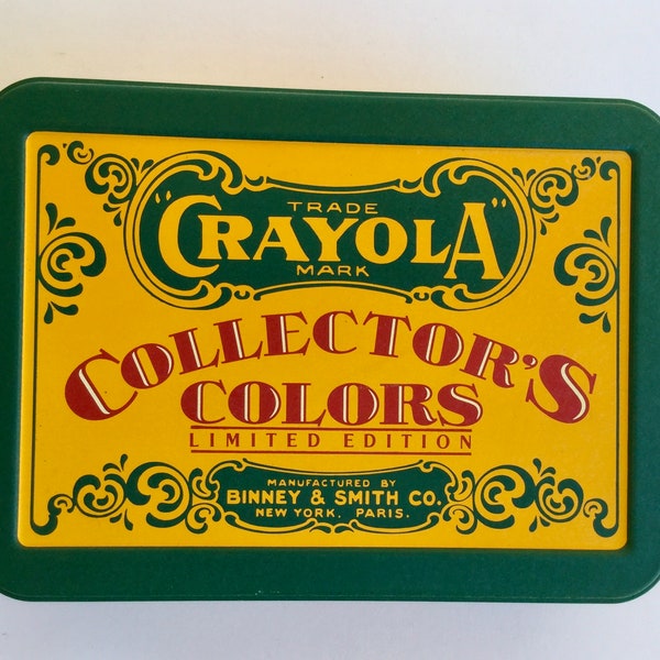 Crayola Crayon Tin - Etsy