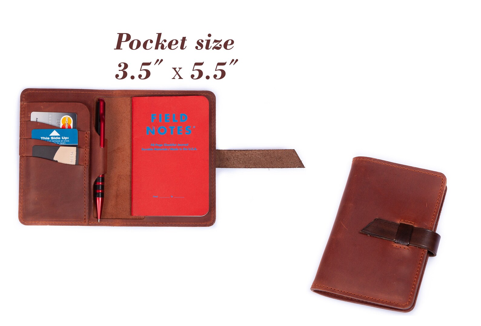 B6 Travelers Notebook Cover Personalized Leather Journal A6 - Etsy