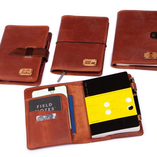 B6 Travelers Notebook Cover Personalized Leather Journal A6 - Etsy
