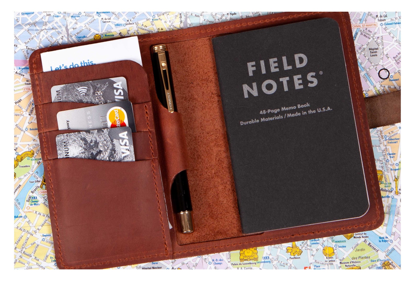 Personalized Leather Field Notes Cover Leather Cover for - Etsy