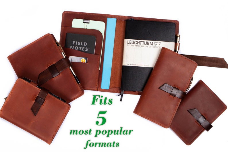 B6 Travelers Notebook Cover Personalized Leather Journal A6 - Etsy