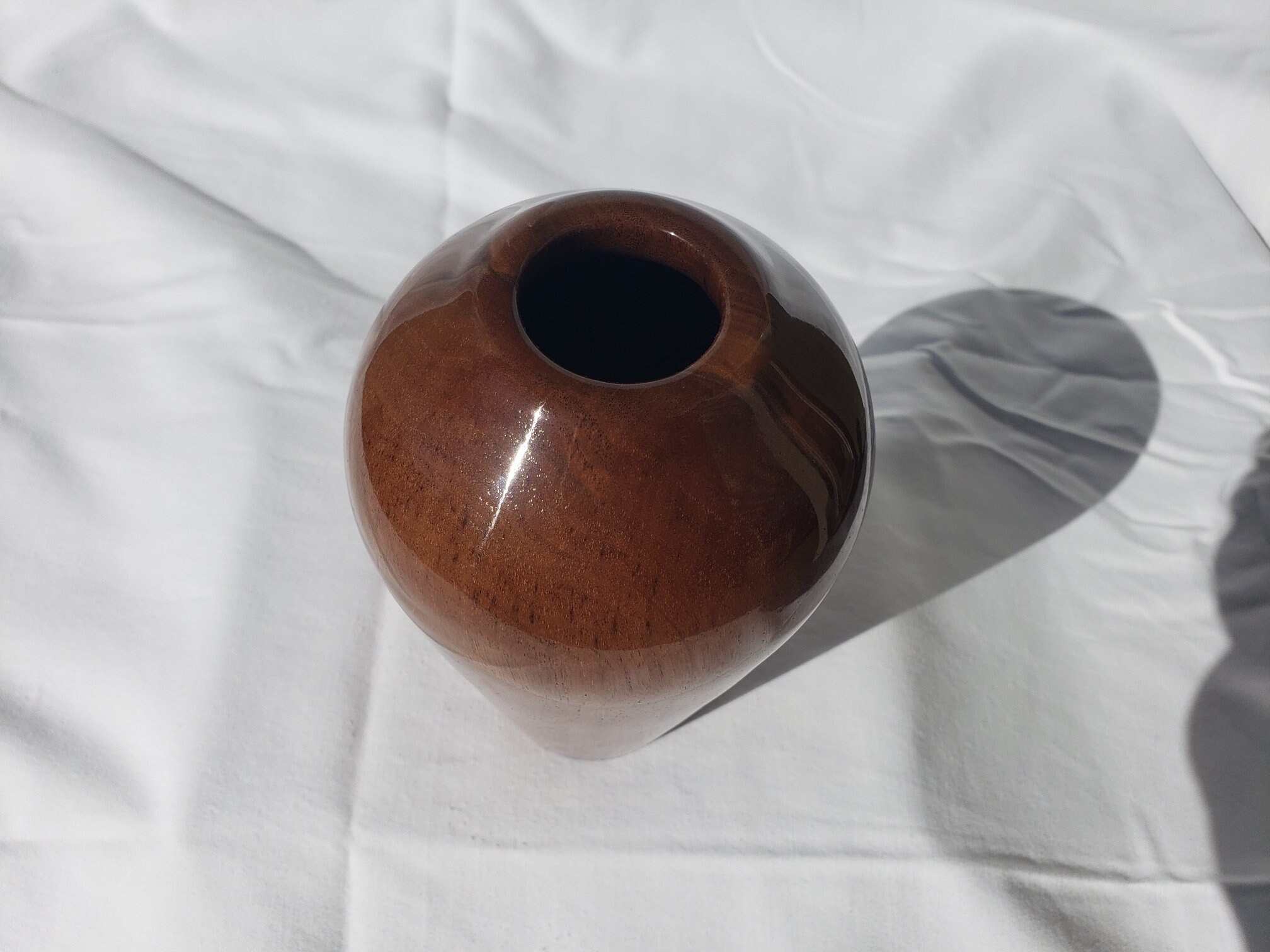 Black Walnut Vase / Hollow Form | Etsy