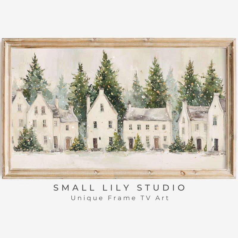 Small Vintage White Frame - Etsy