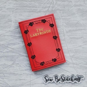 Labyrinth Notebook Cover Goblin King Jareth Sarah Maze Musical Fantasy ...