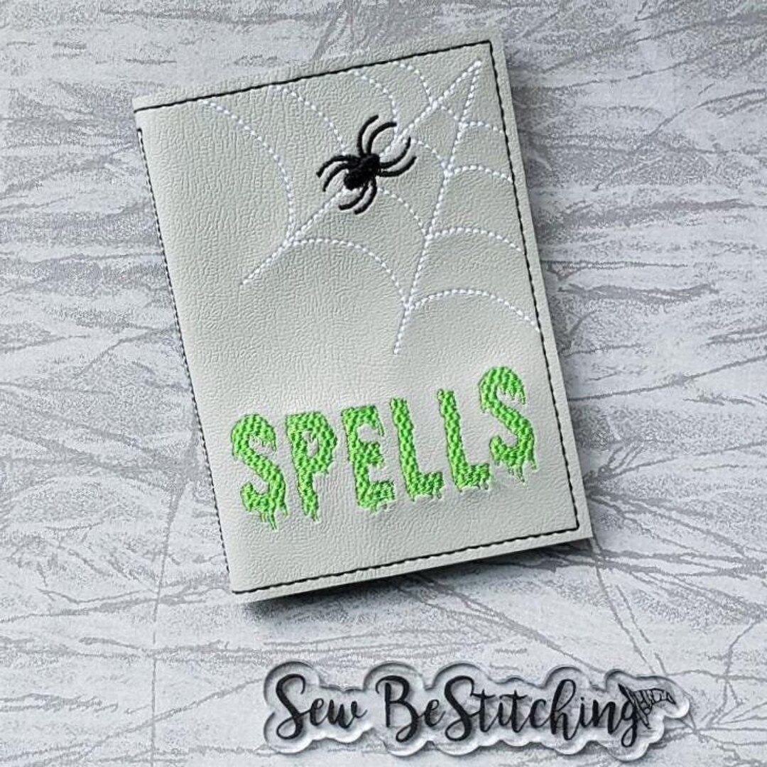 Spells Notebook Cover Spider Web Magic Witch Rituals Charms ...