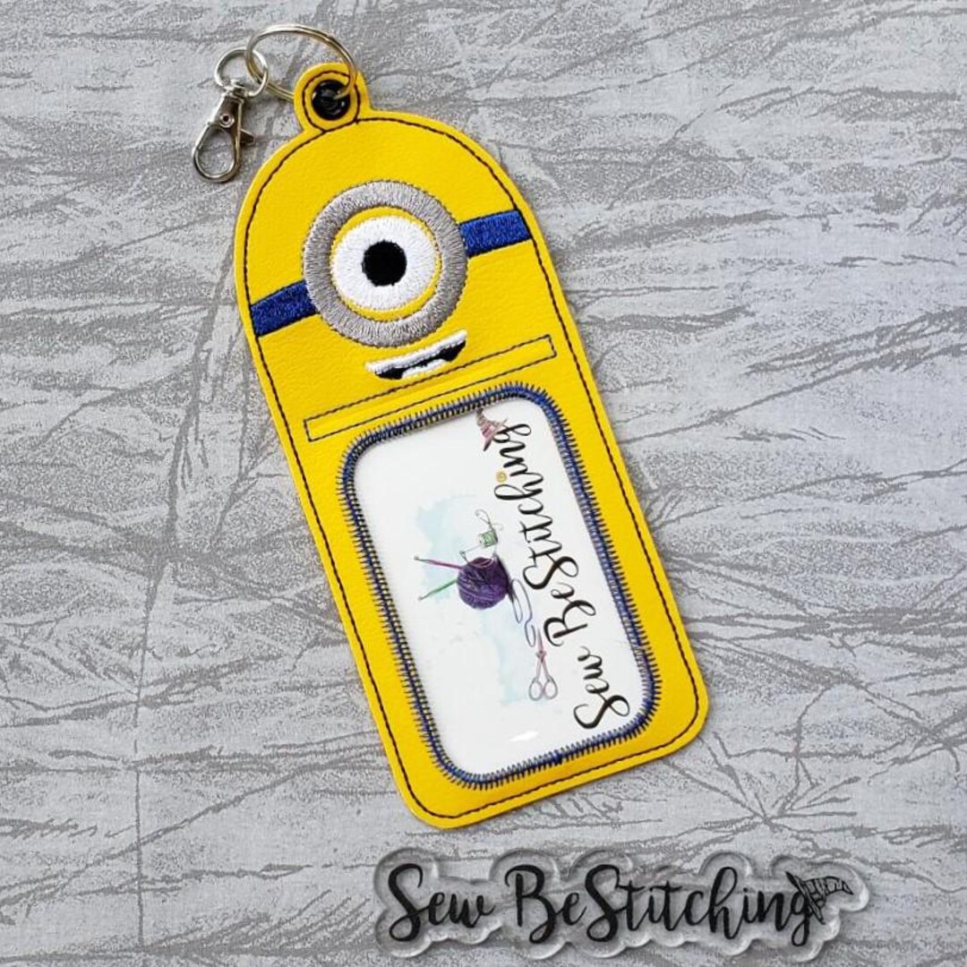 Underling ID Badge Holder Gru Fan Cartoon Character Lover Animated ...