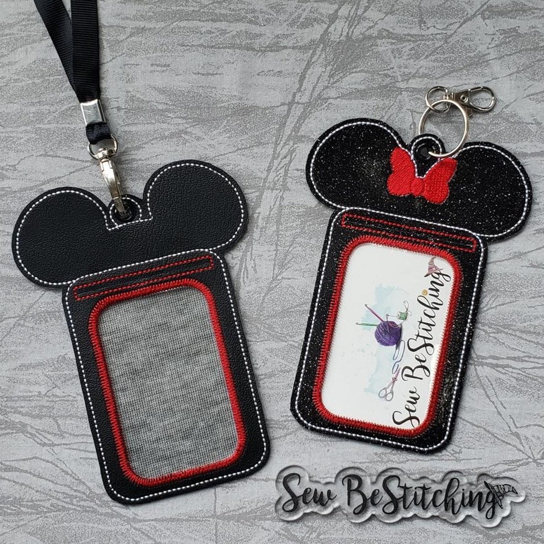 Mouse ID Badge Holder Cartoon Character Animated Movie TV Show Fan ...