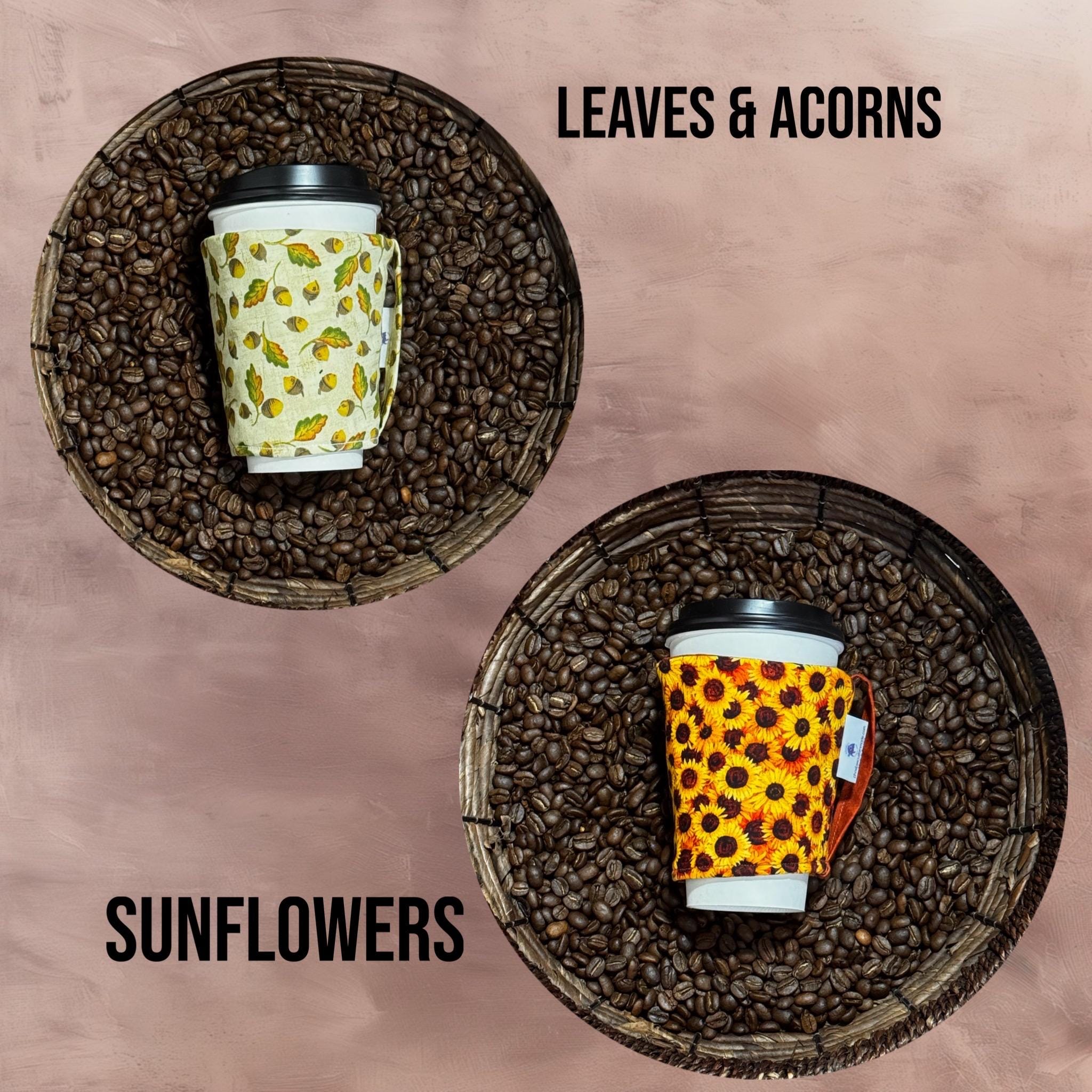 Coffee Cozies / Sleeves With Handle - Etsy