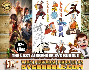 Airbender Svg - Etsy