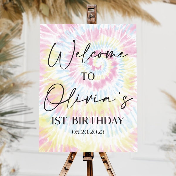 Tie Dye Birthday - Etsy