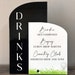 Golf Bar Menu, Golf Bar Sign, Drinks Bar Menu, Golf Themed Bar Menu ...