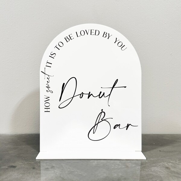 Donut Bar Sign - Etsy