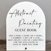 Abstract Painting Guest Book Acrylic Sign, Abstract Painting Sign ...