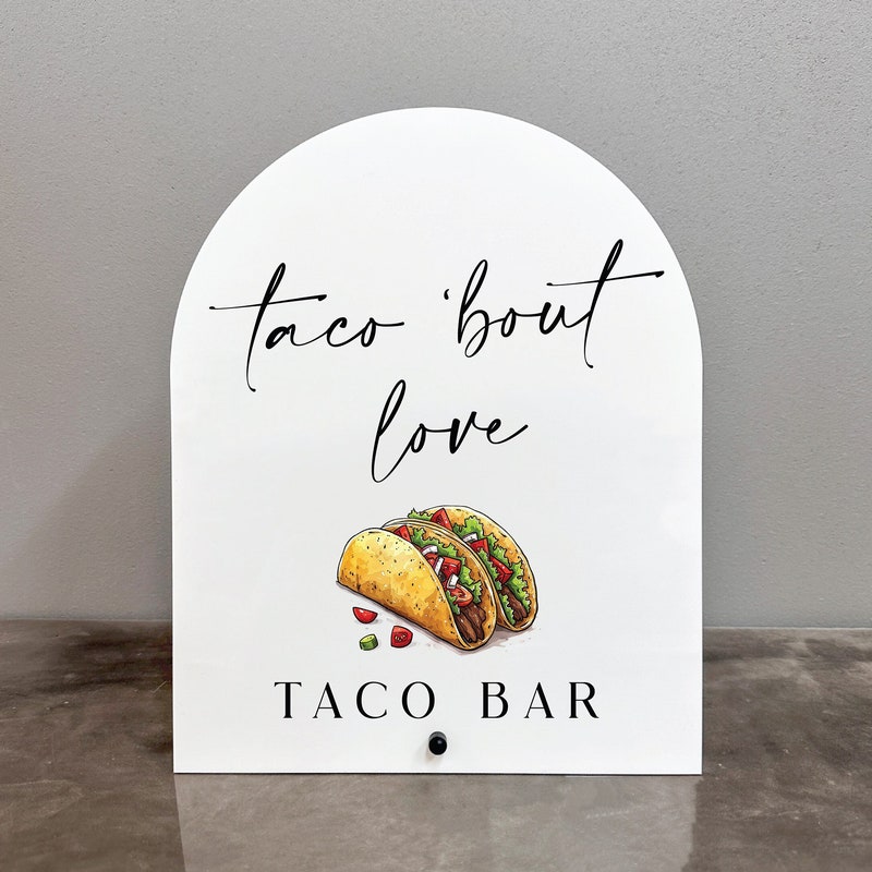 Taco Bar Sign - Etsy