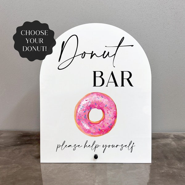 Donut Sign - Etsy