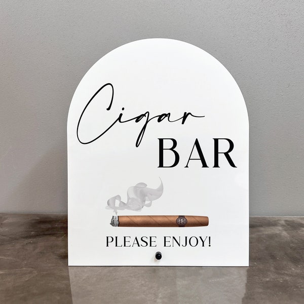 Cigar Bar Sign - Etsy