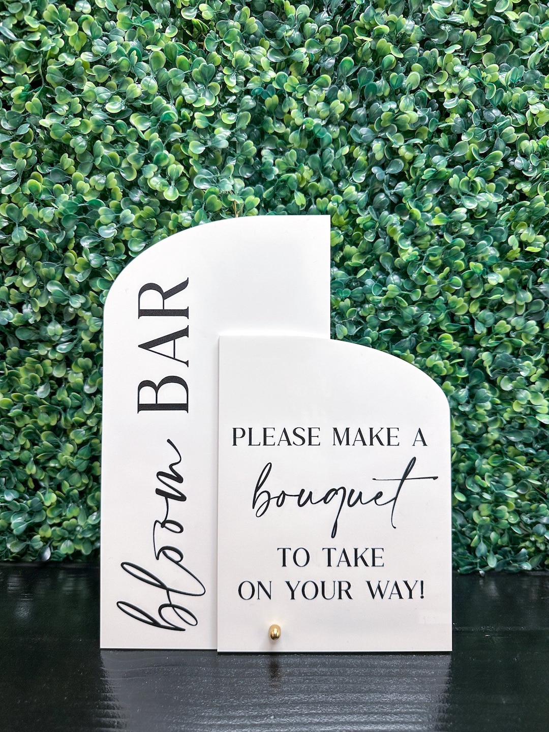 Bloom Bar Acrylic Sign, Bloom Bar Sign, Flower Bar Sign, Flower Bar ...