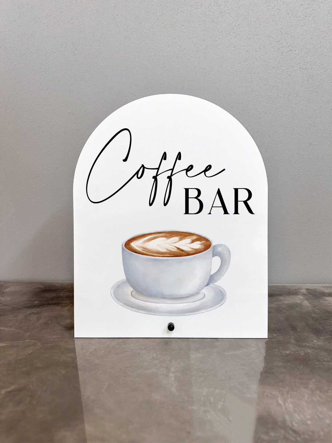 Coffee Bar Acrylic Sign, Coffee Bar Sign, Coffee Bar, Coffee Bar ...