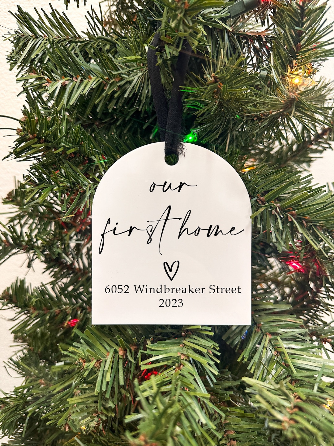 Our First Home Acrylic Ornament | Our First Home Ornament | First Home ...