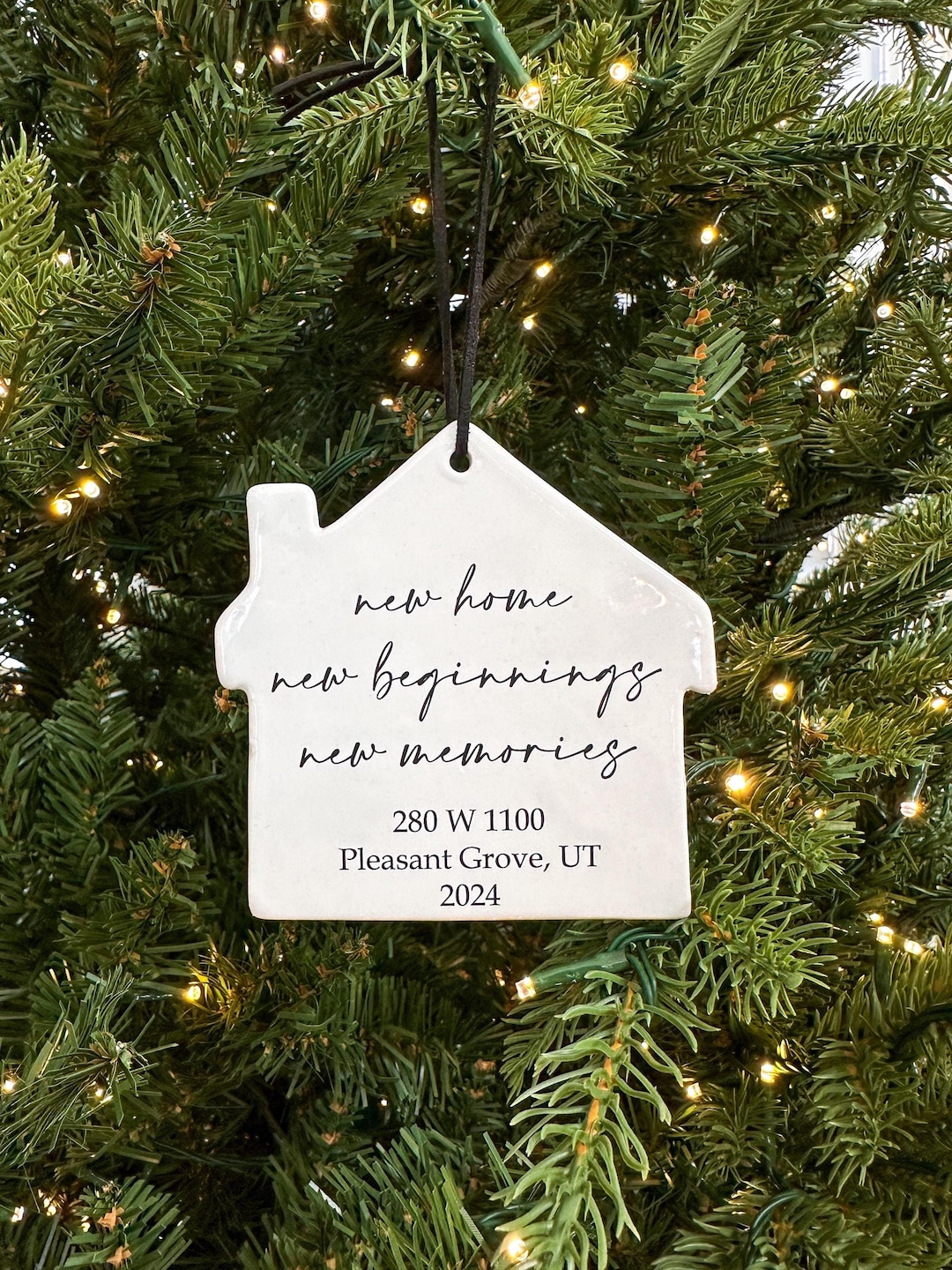 New Home New Beginnings New Memories Ornament, New Home Ornament, New Home New Beginnings New ...