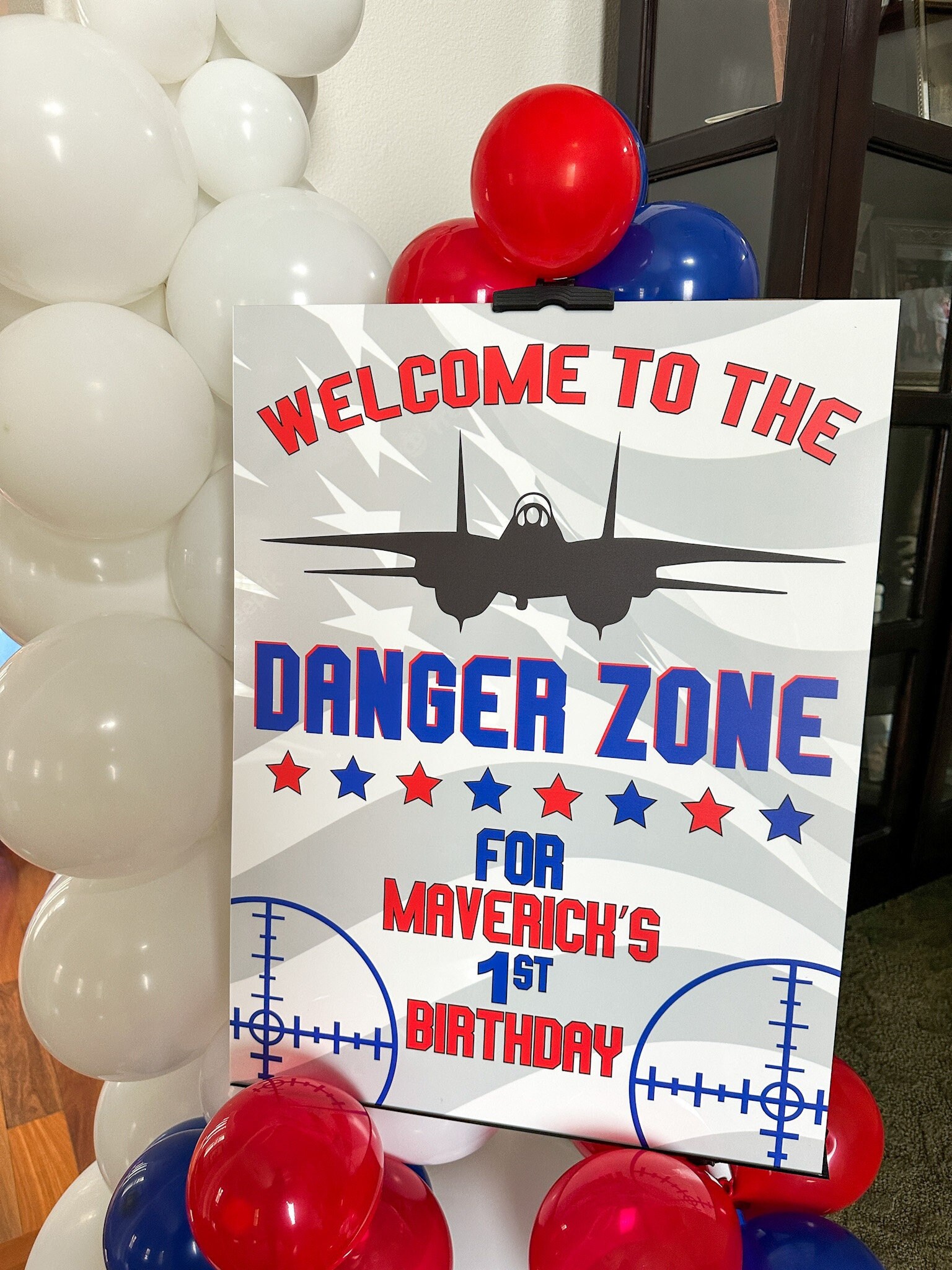 Danger Zone Acrylic Welcome Sign, Welcome to the Danger Zone Sign ...