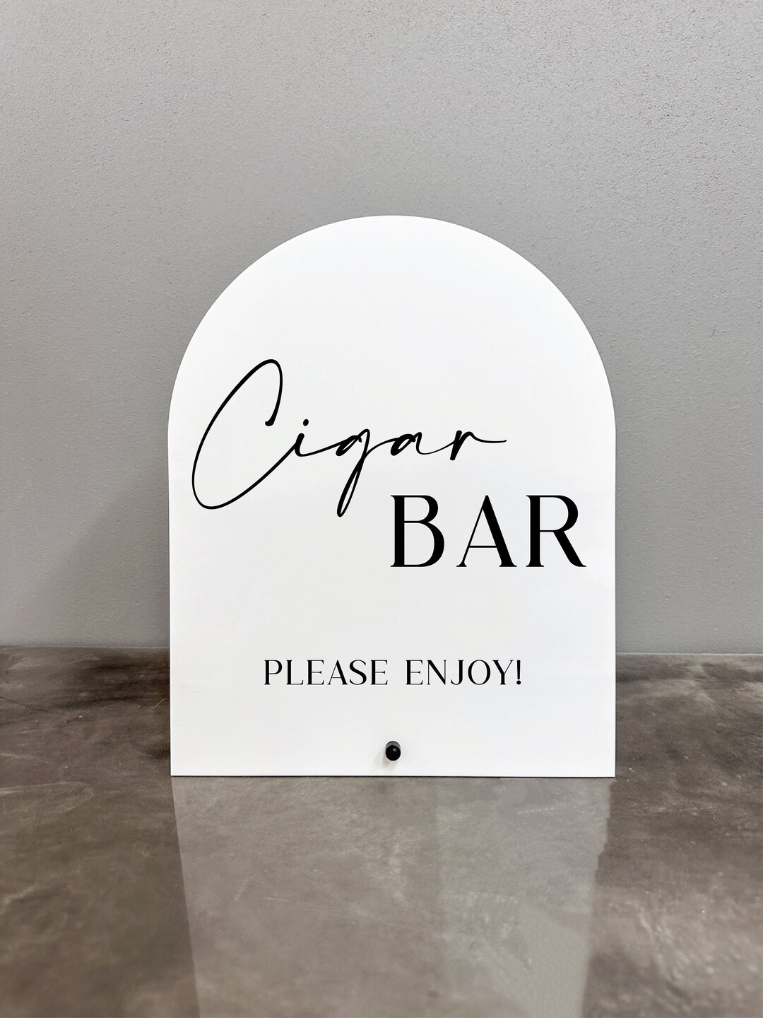 Cigar Bar Acrylic Sign | Cigar Bar Sign | Cigar Bar | Acrylic Cigar Bar ...