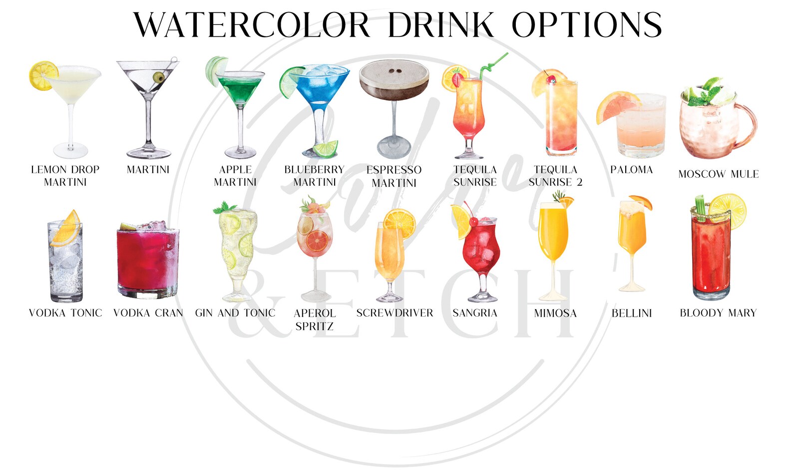 Signature Drink Acrylic Sign Signature Drink Sign Our - Etsy