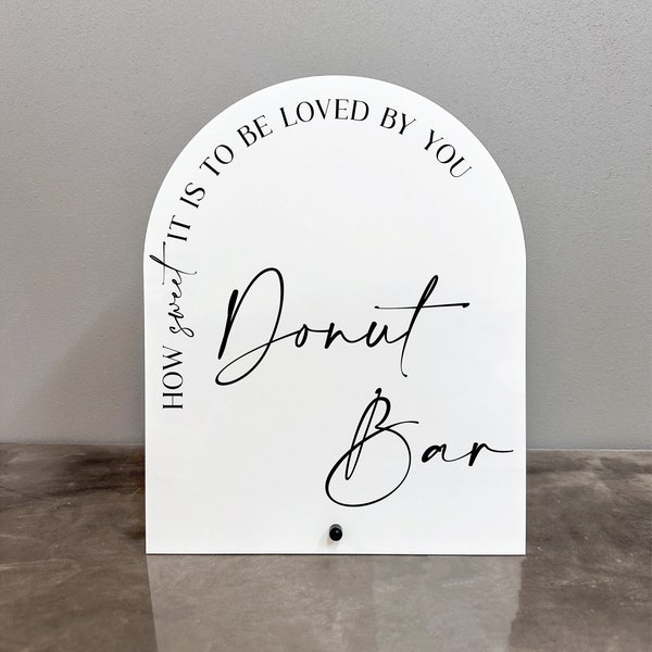 Donut Bar Sign - Etsy