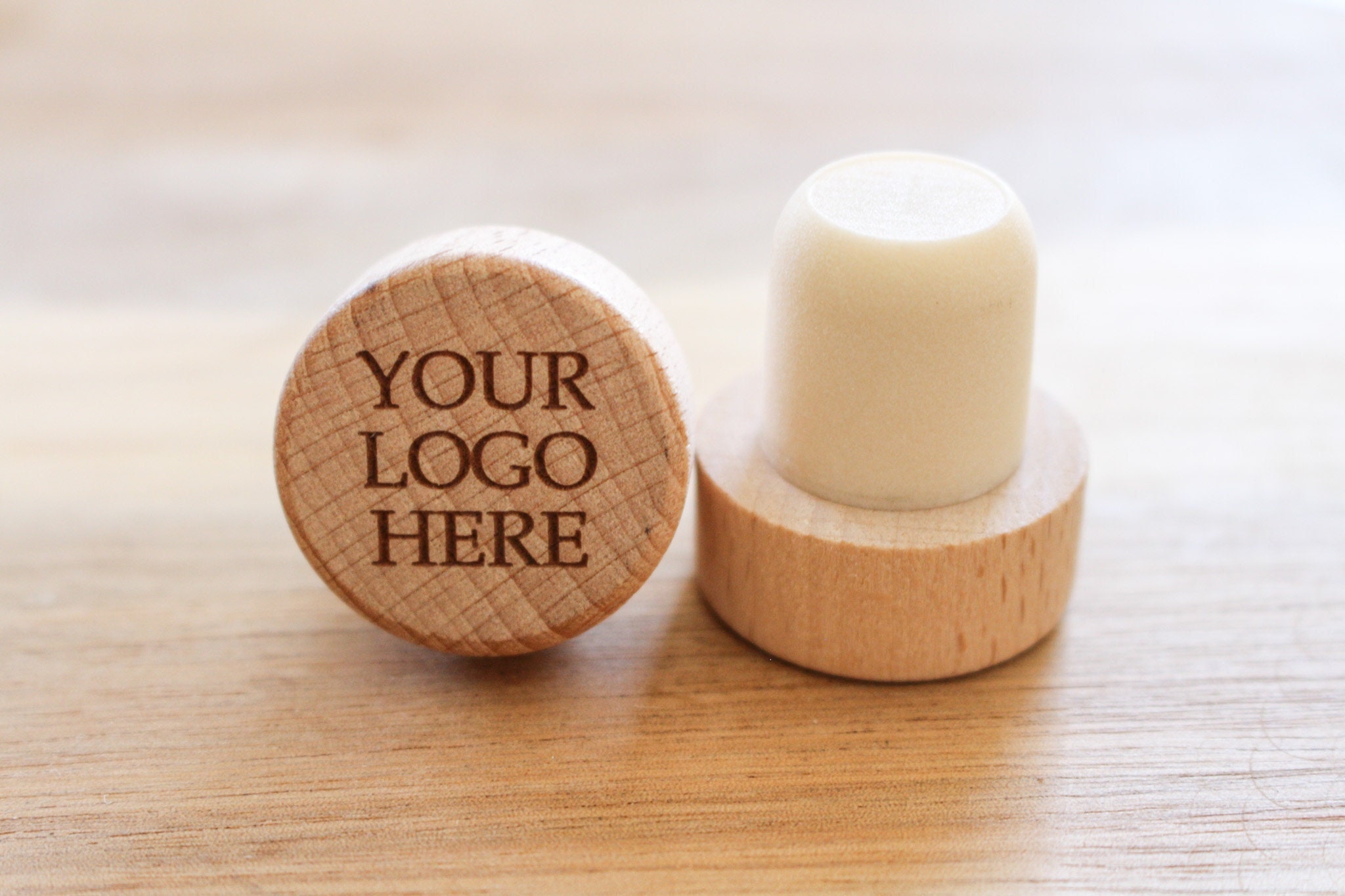 Logo Wine Corks Custom Wine Corks Custom Wood Wine Cork - Etsy