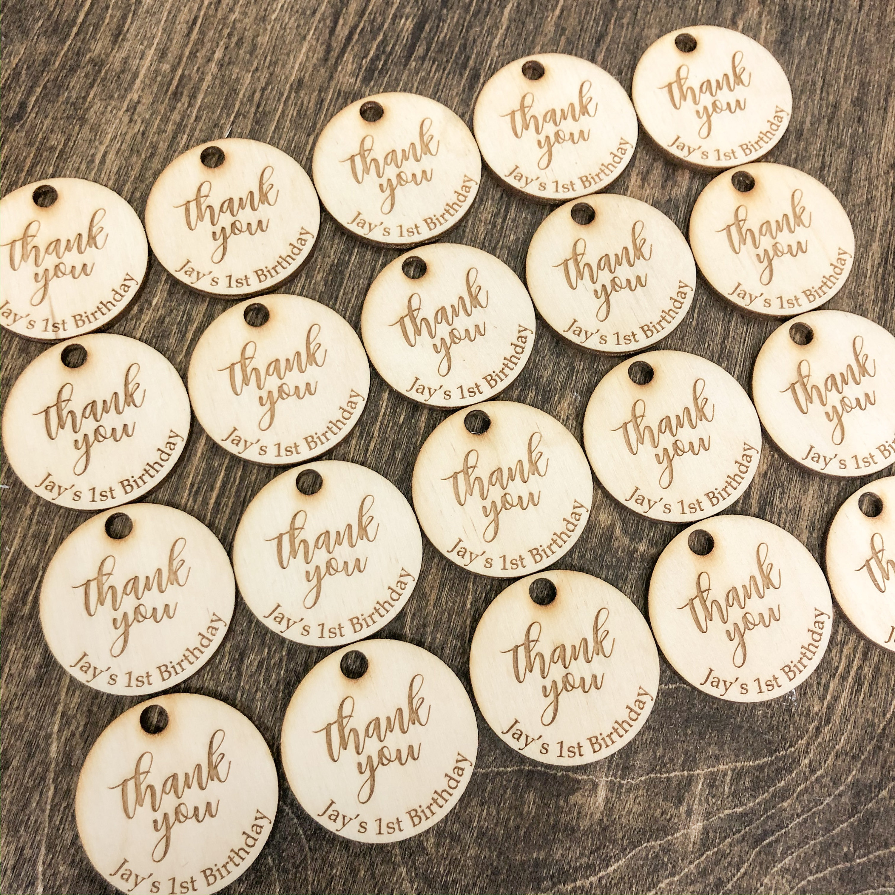 Thank You Tags Custom Thank You Tags Wedding Gift Tags - Etsy