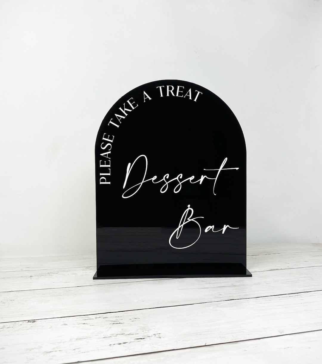 Dessert Bar Acrylic Sign Dessert Bar Sign Please Take A Treat Sign Arch ...