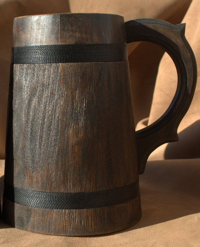 Wooden Beer Mug Engraved Mug Personalized Mug Groomsmen Gift Wedding ...