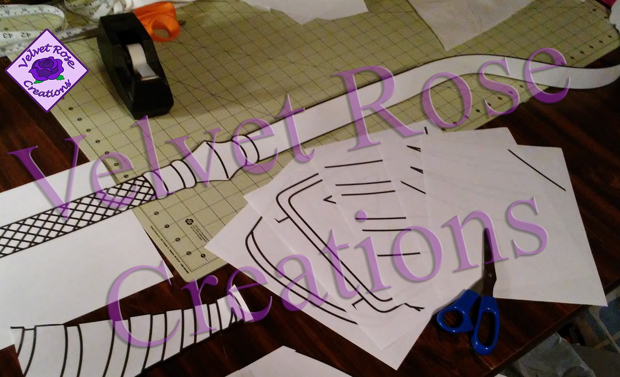 Printable 2D PDF Giant Deadly Hammer Template for Cosplay - Costume ...