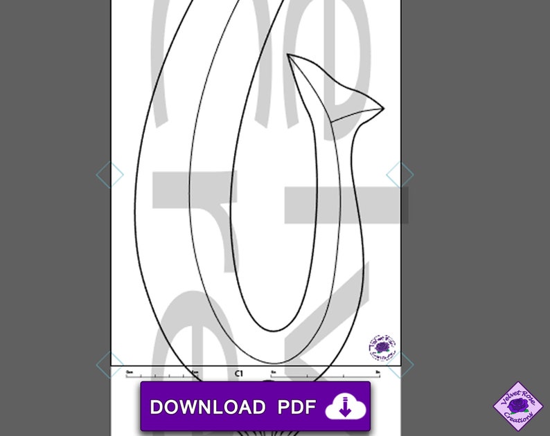 Printable 2D Silence Glaive Blueprint for Cosplay - Sailor Saturn ...