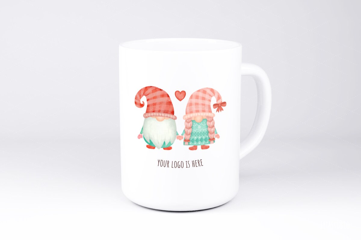 Watercolor Valentine Gnomes Clipart Set Printable - Etsy