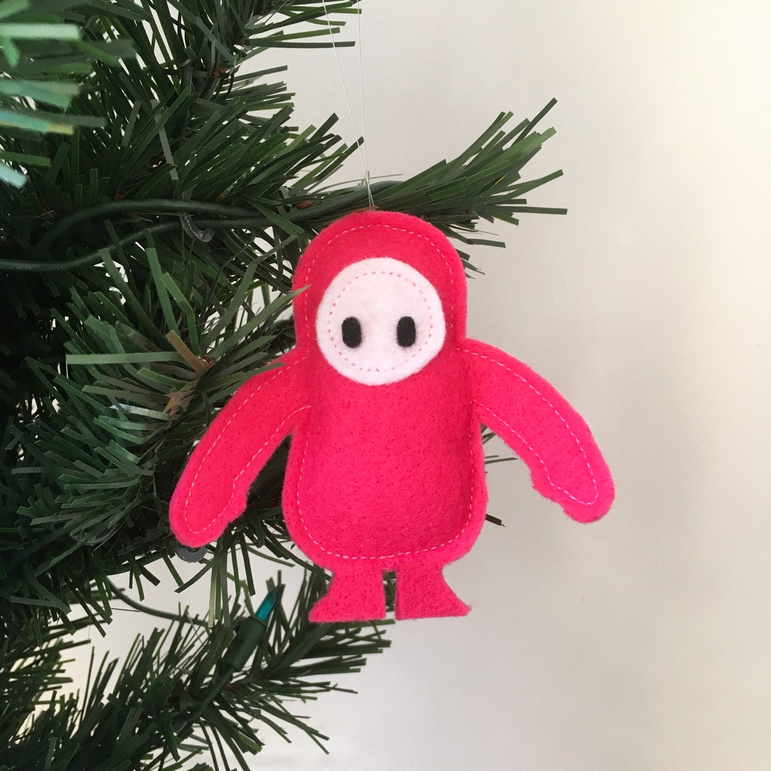 Fall Guys Felt Christmas Ornament (customizable) - Etsy