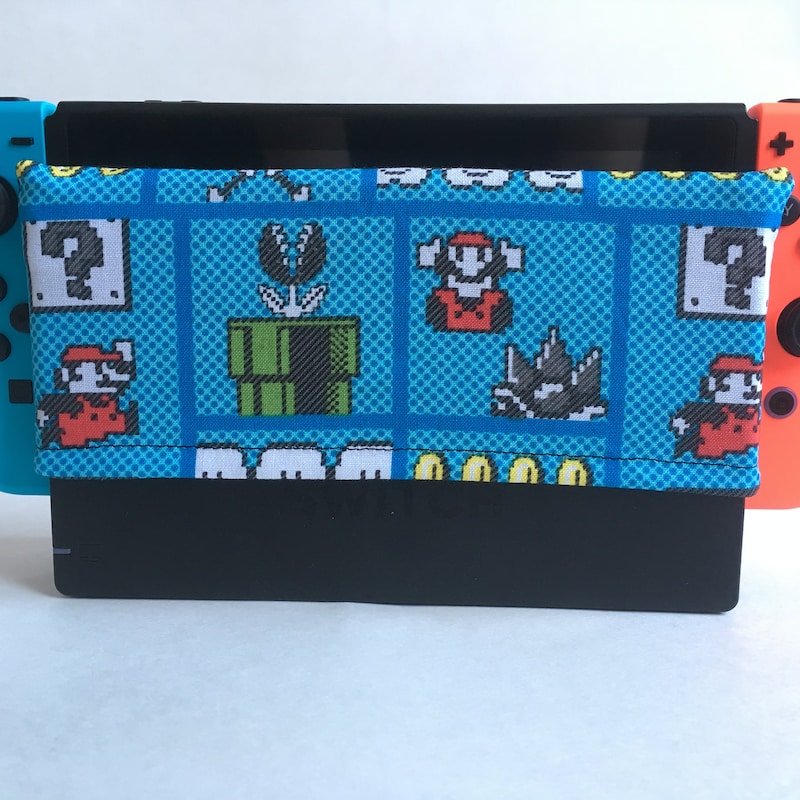 Super Mario Blue Socks - Etsy