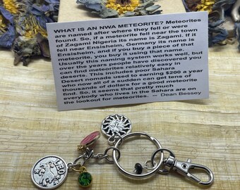 Meteorite Keychain - Etsy