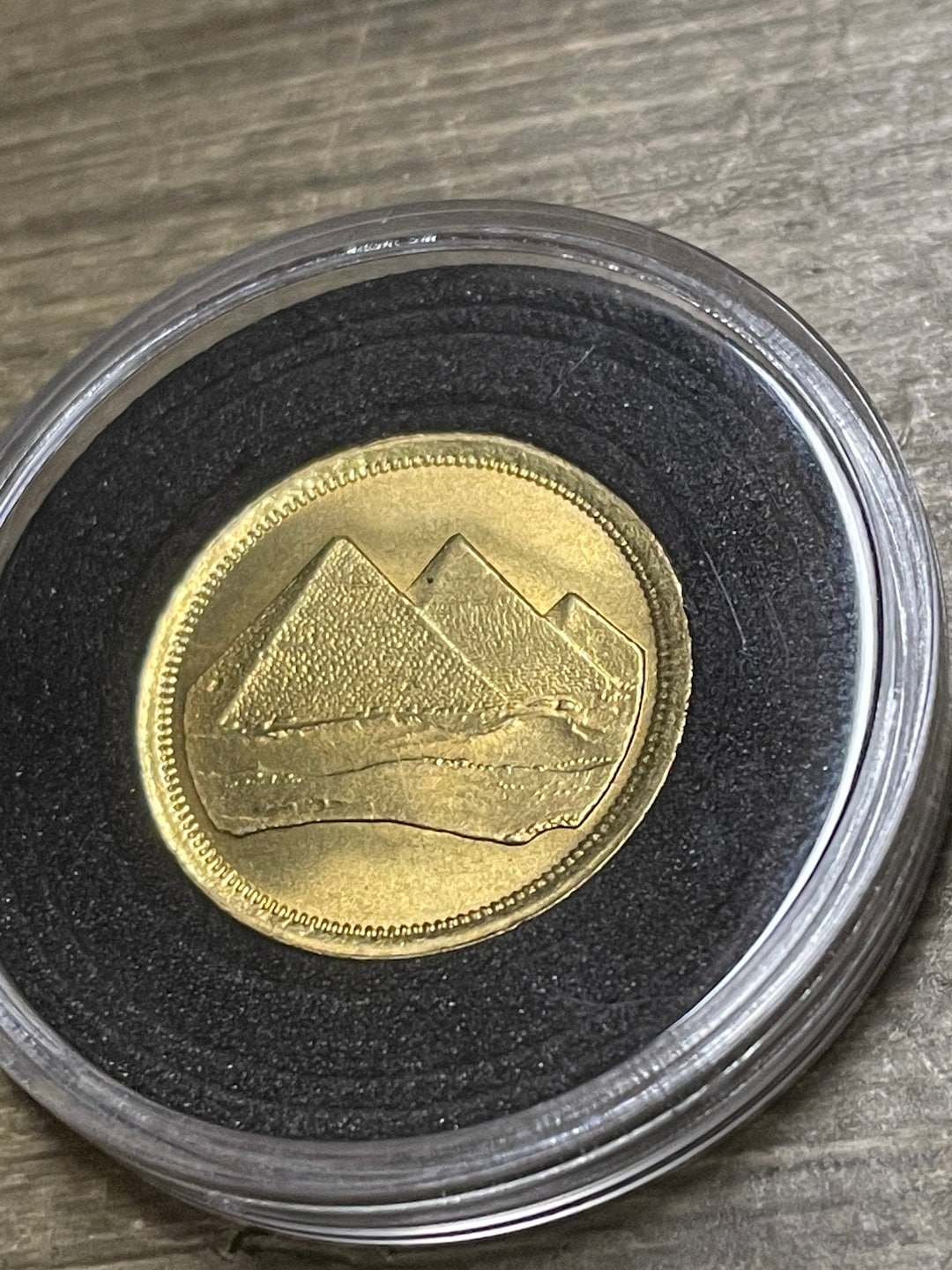 Egyptian Pyramid Vintage Coin - Etsy