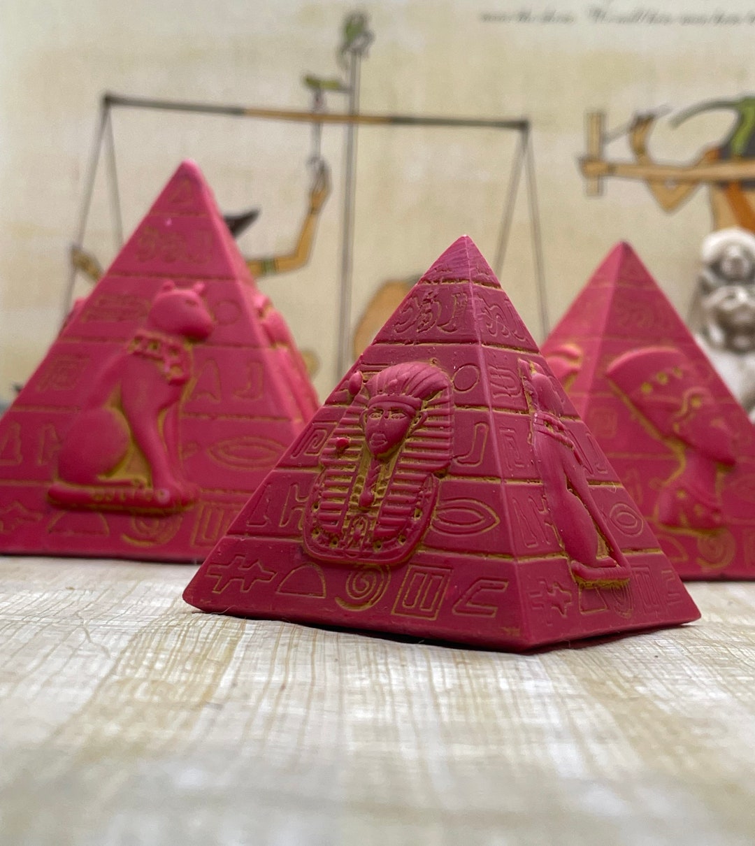 Basalt Stone Pyramid Handmade in Egypt - Etsy