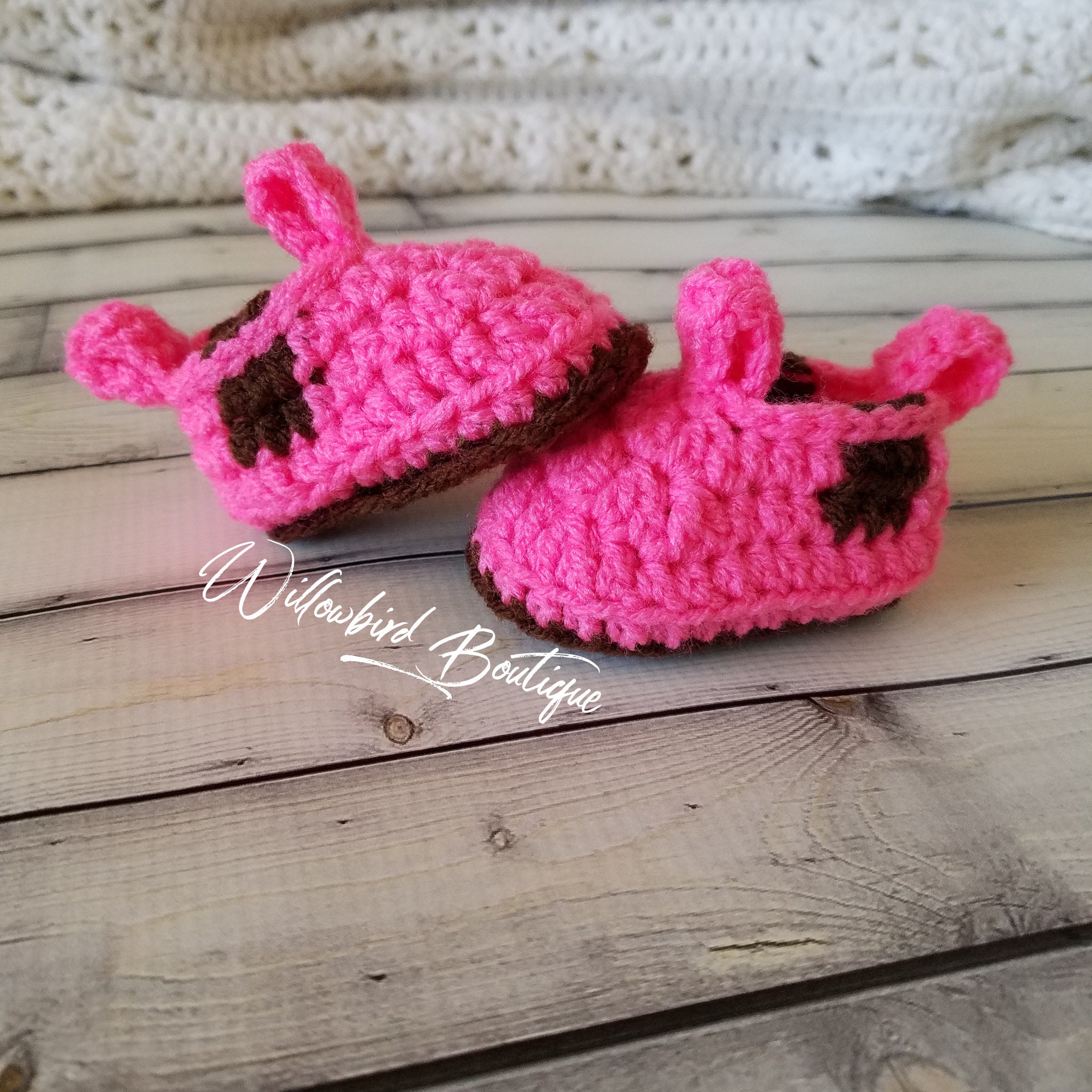 The Baby Romeos baby booties CROCHET PATTERN | Etsy