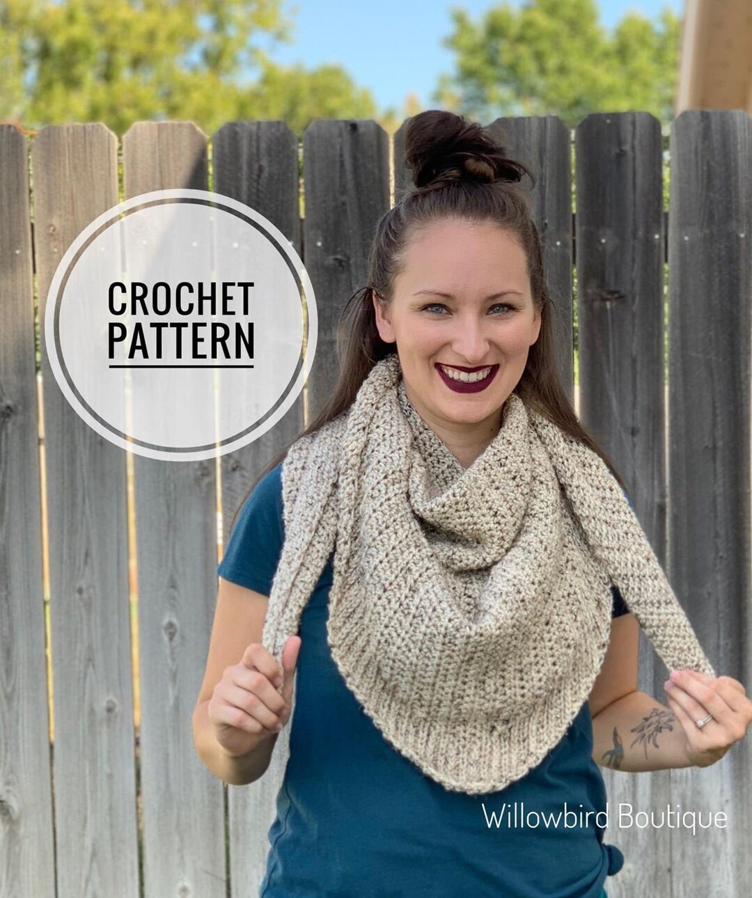 The Willow Wrap - CROCHET PATTERN - Etsy