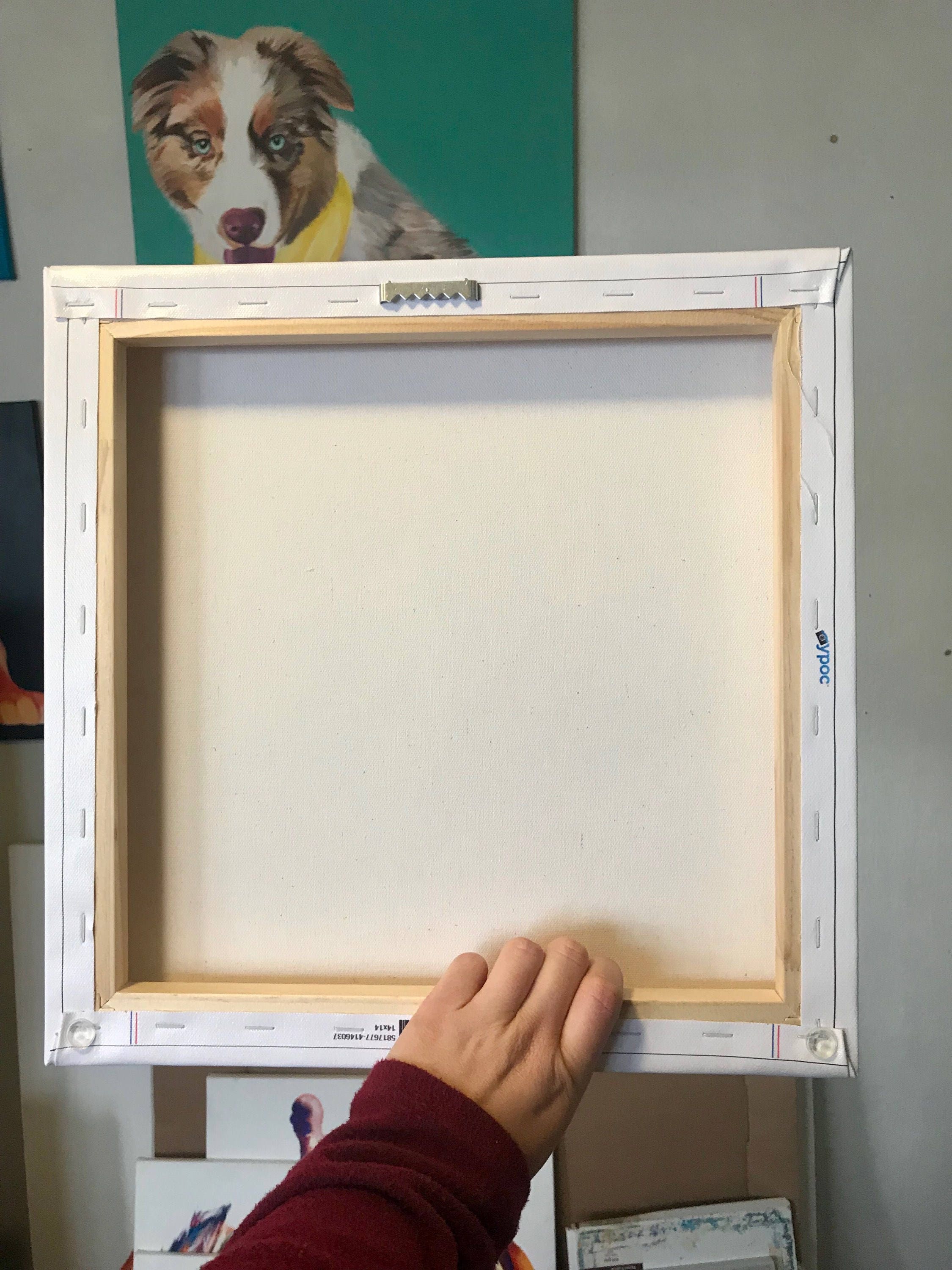 Rainbow Boxer Canvas Print Boxer Dog Boxer Dog Gifts | Etsy