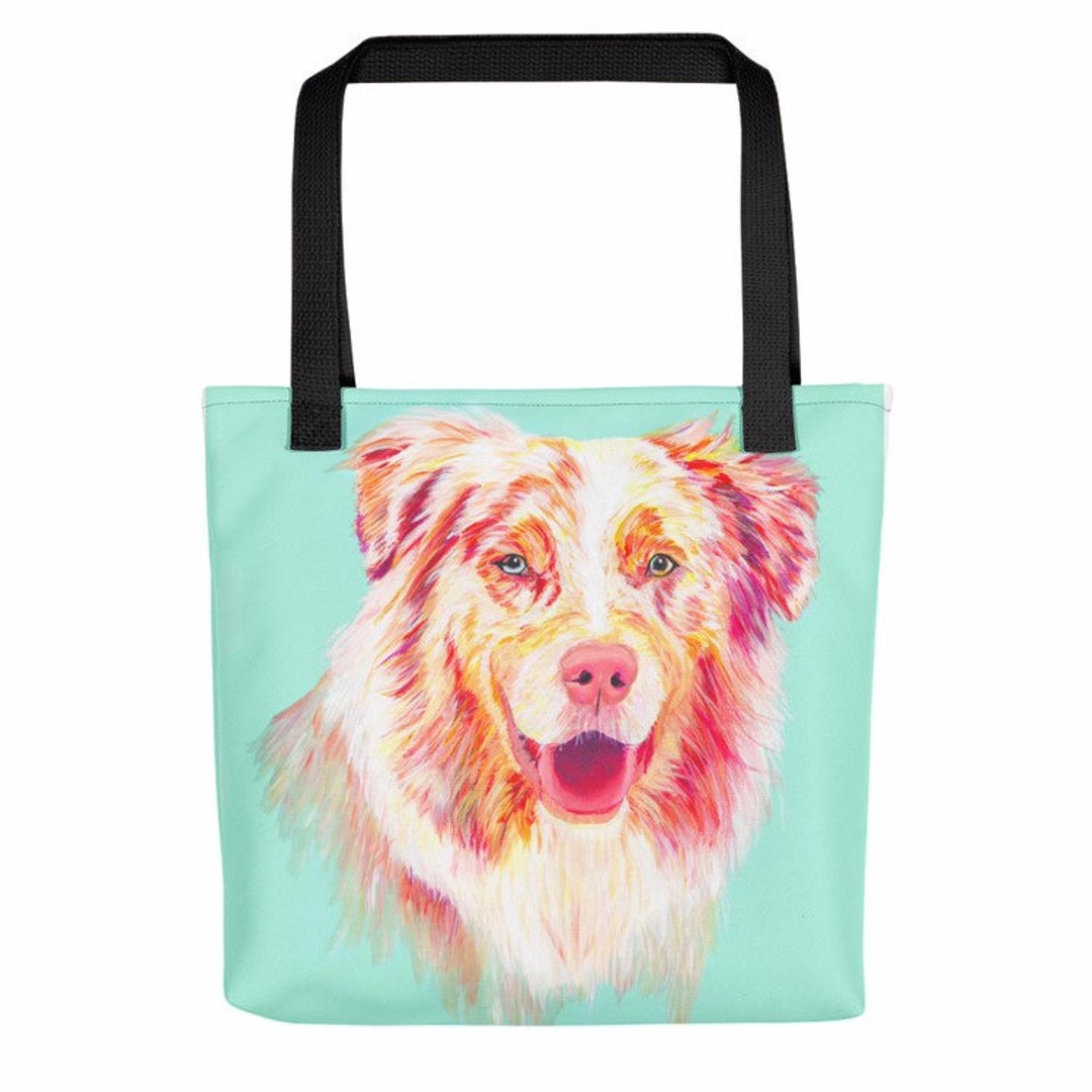 Red Merle Pretty Aussie Tote Bag - Etsy