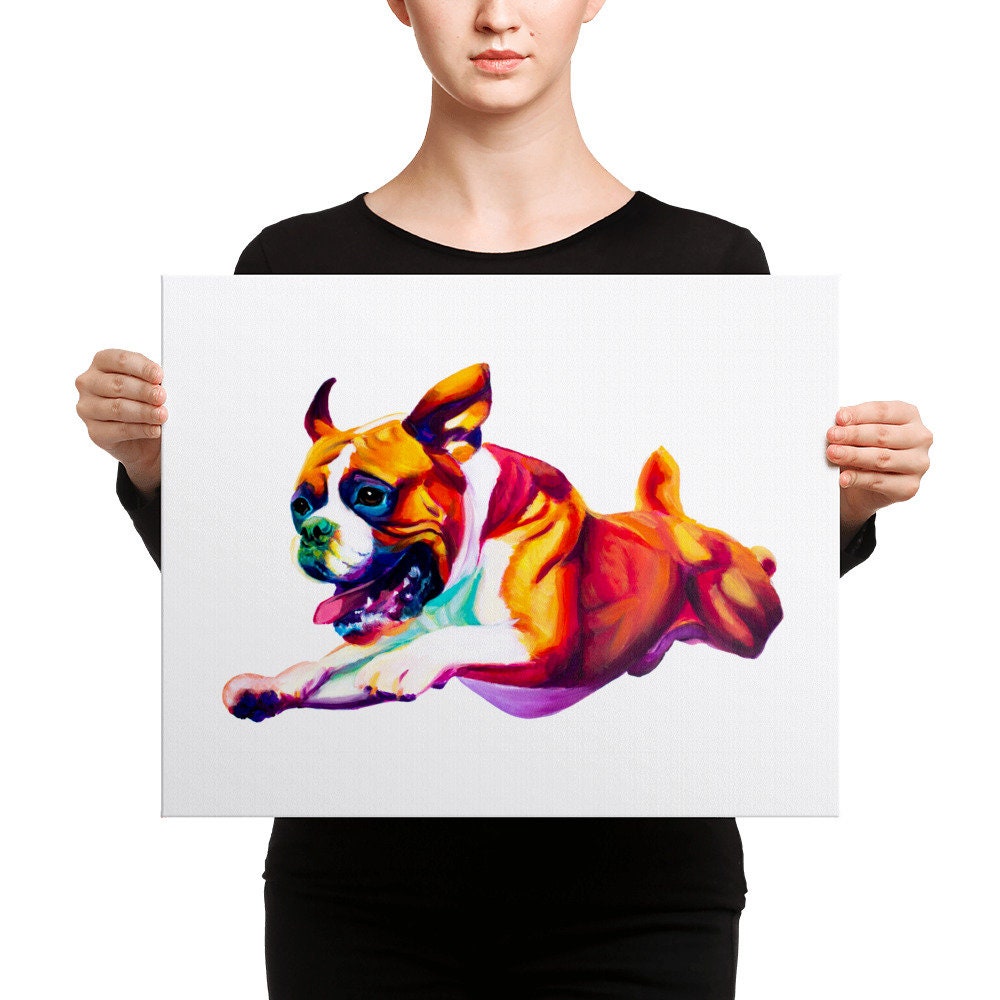 Boxer Print Boxer Dog Print Boxer Art Print Boxer Dog | Etsy
