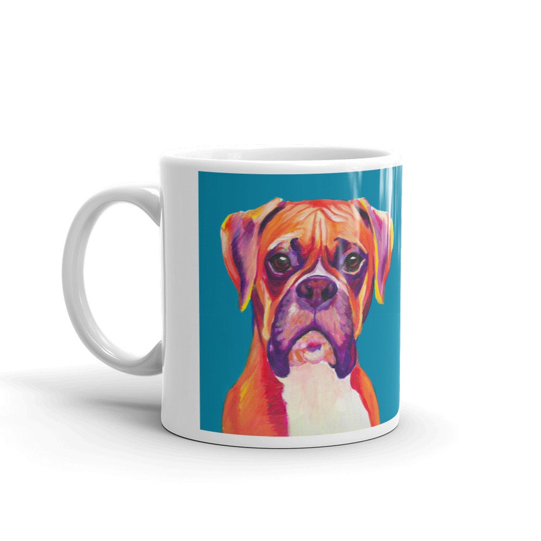 Boxer Dog Mug, Coffee Mug, Cute Mugs, Dog Mom Gifts, Boxer Mom Gifts ...